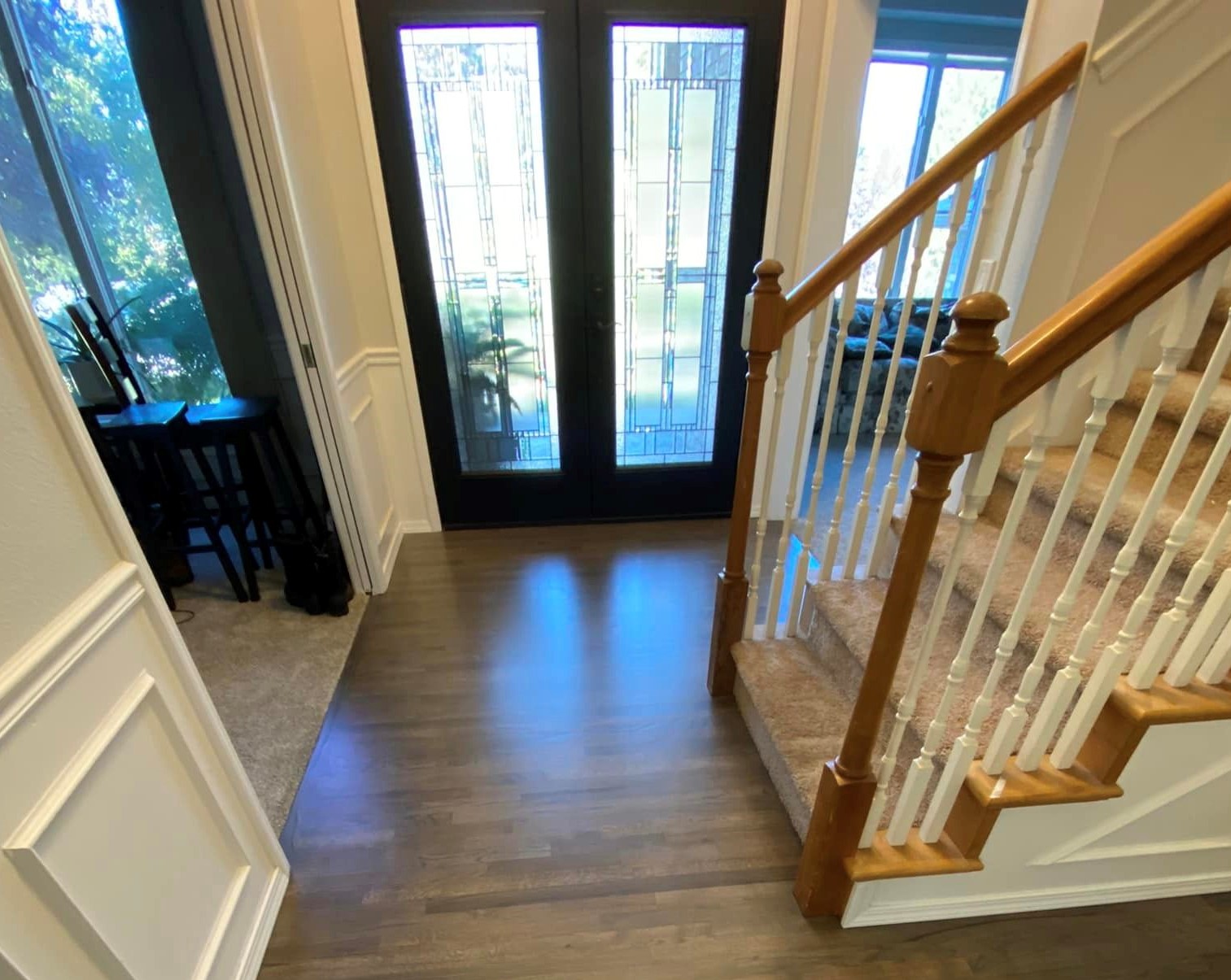 The Artistry Of Custom Staining By Shanks Custom Hardwood Inc